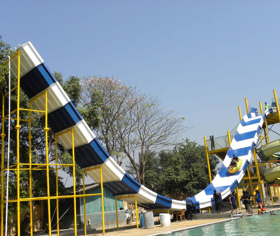 U Shaped Pendulum Water Park Slide Fiberglass Dp-Pen01 Anti Corrosion