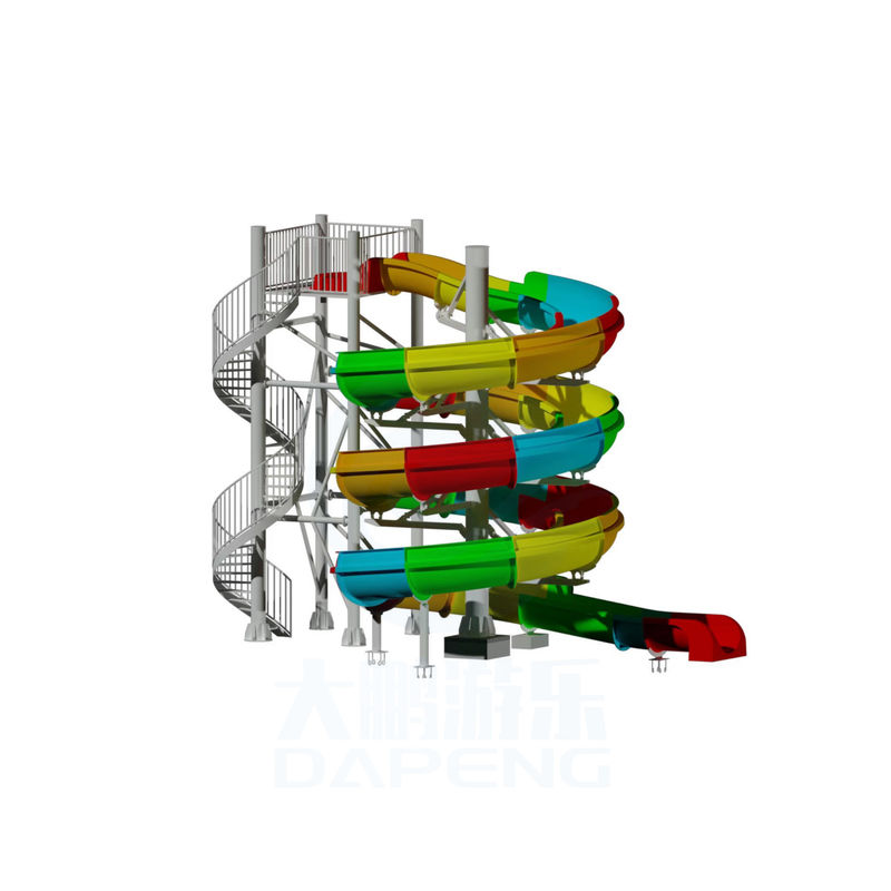 Fiberglass Swimming Pool Slide Playground Water Sports And ...