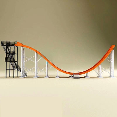 U Shaped Pendulum Water Park Slide Fiberglass Dp-Pen01 Anti Corrosion