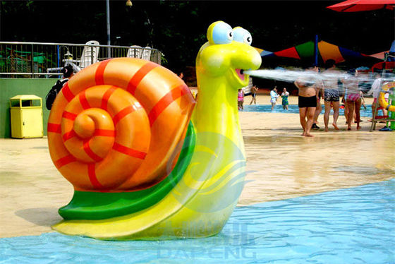 Animal Style Water Splash Pad Children Play Pool Snail Water Spray ...