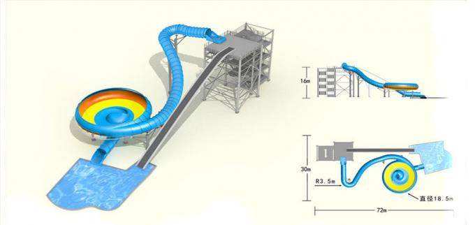 What are the installation standards for pool slides?