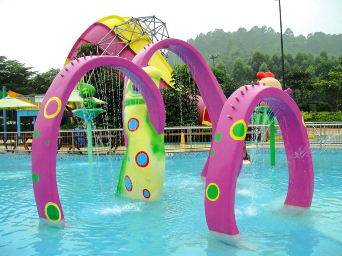 Aqua Park Water Playground Slides LLEPE Small Commercial Water Slide ...
