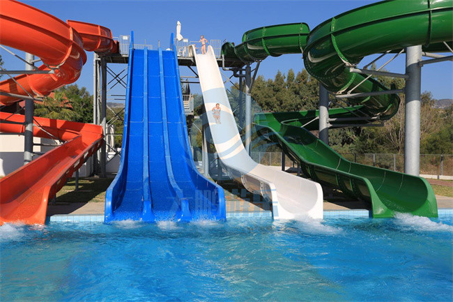 Water Park Aqualoop Water Slide Fiberglass Swimming Pool Adults Water Slide