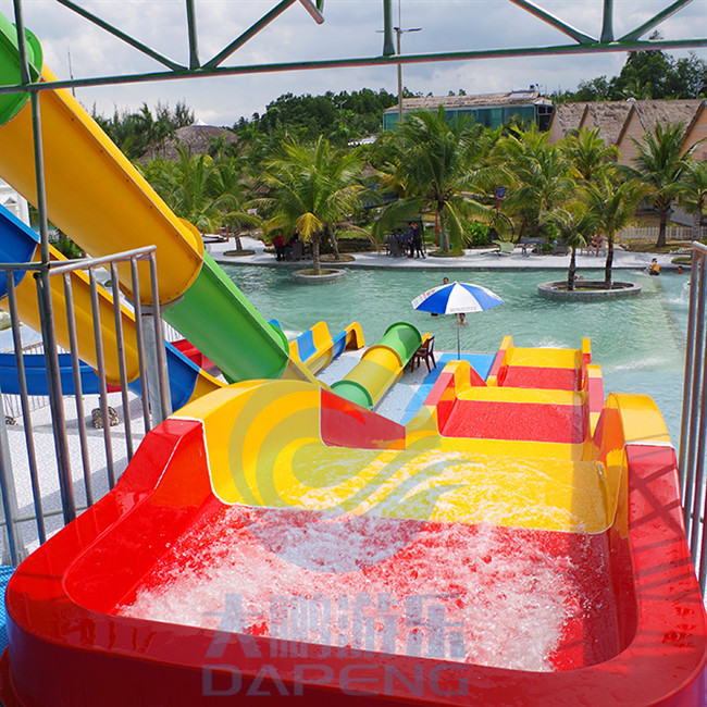 7m High Commercial Fiberglass Water Slides for Parks & Resorts