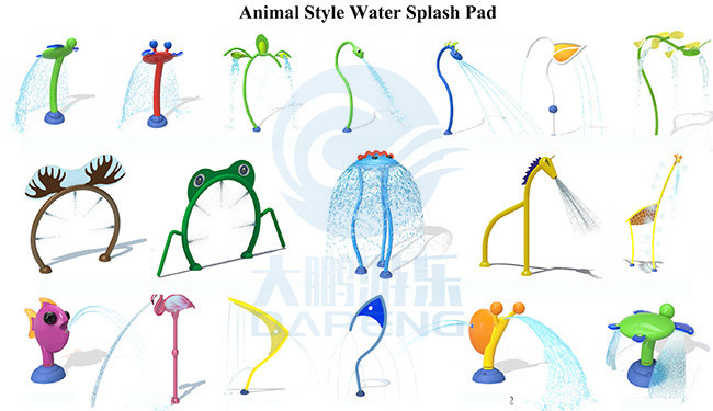 Outdoor Fountain Water Splash Pad 1.2M Fade Erosion Resistant Stainless ...